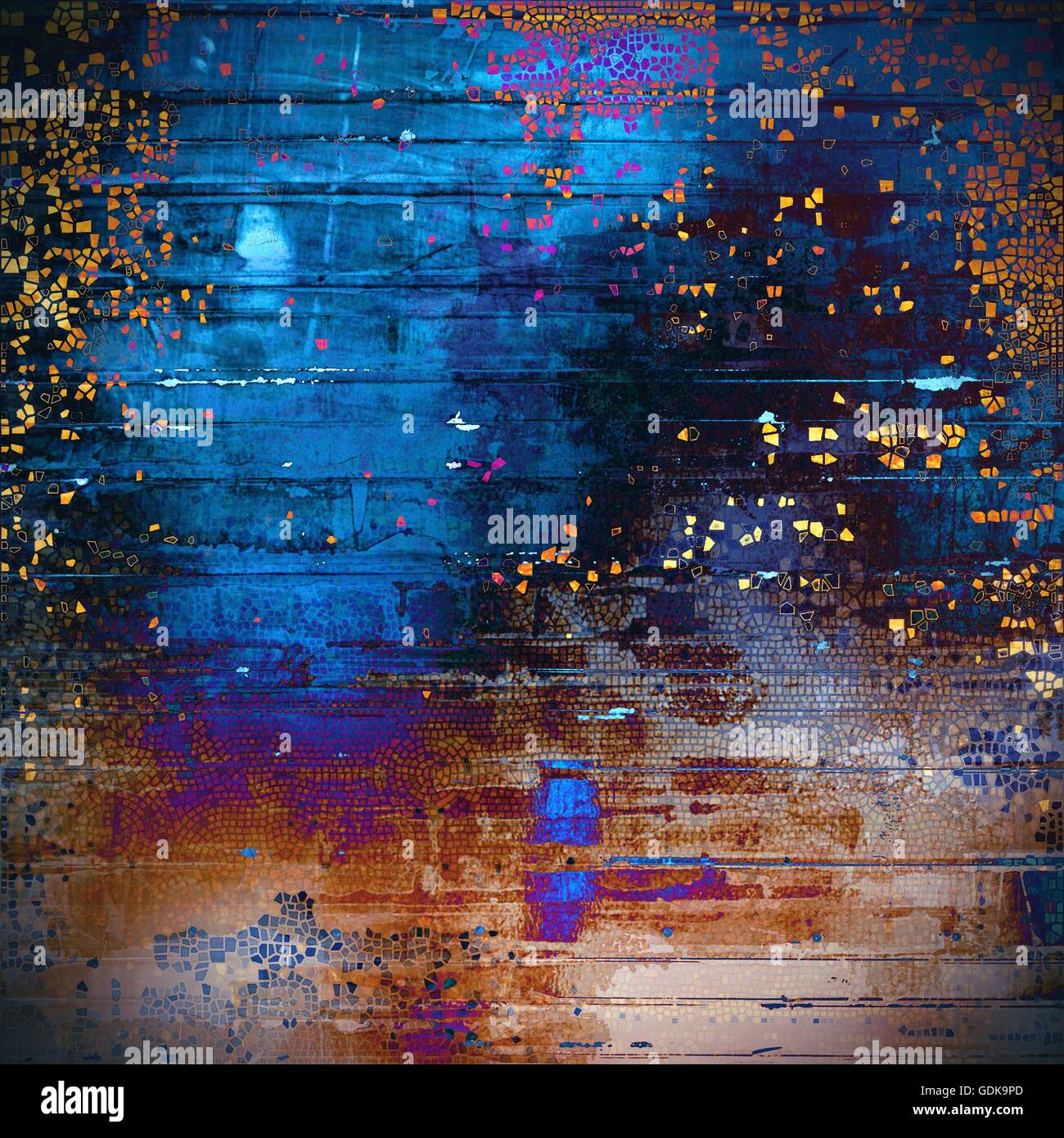 Old Damaged Color Photos