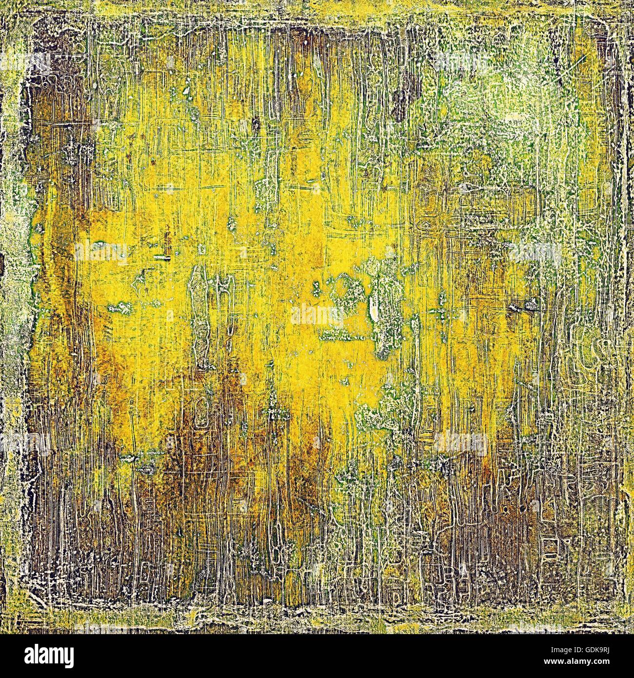 Grunge vintage template or antique background with different color ...