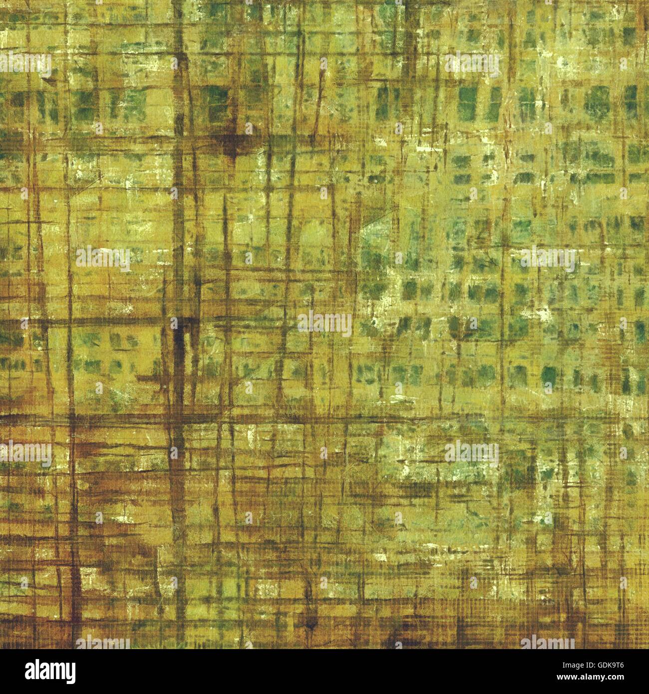 Damaged retro texture with grunge style elements and different color ...