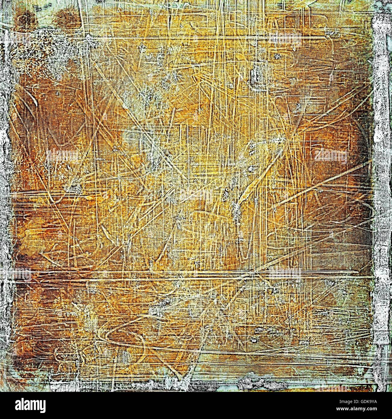 Grunge background with vintage style graphic elements, retro feeling ...