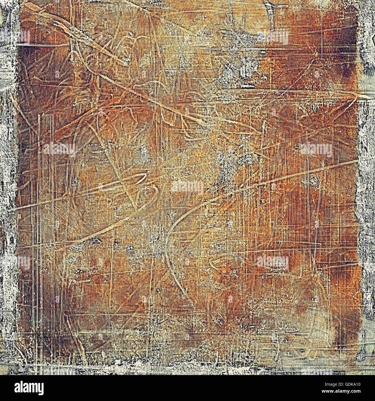 Creative vintage grunge texture or ragged old background for art ...