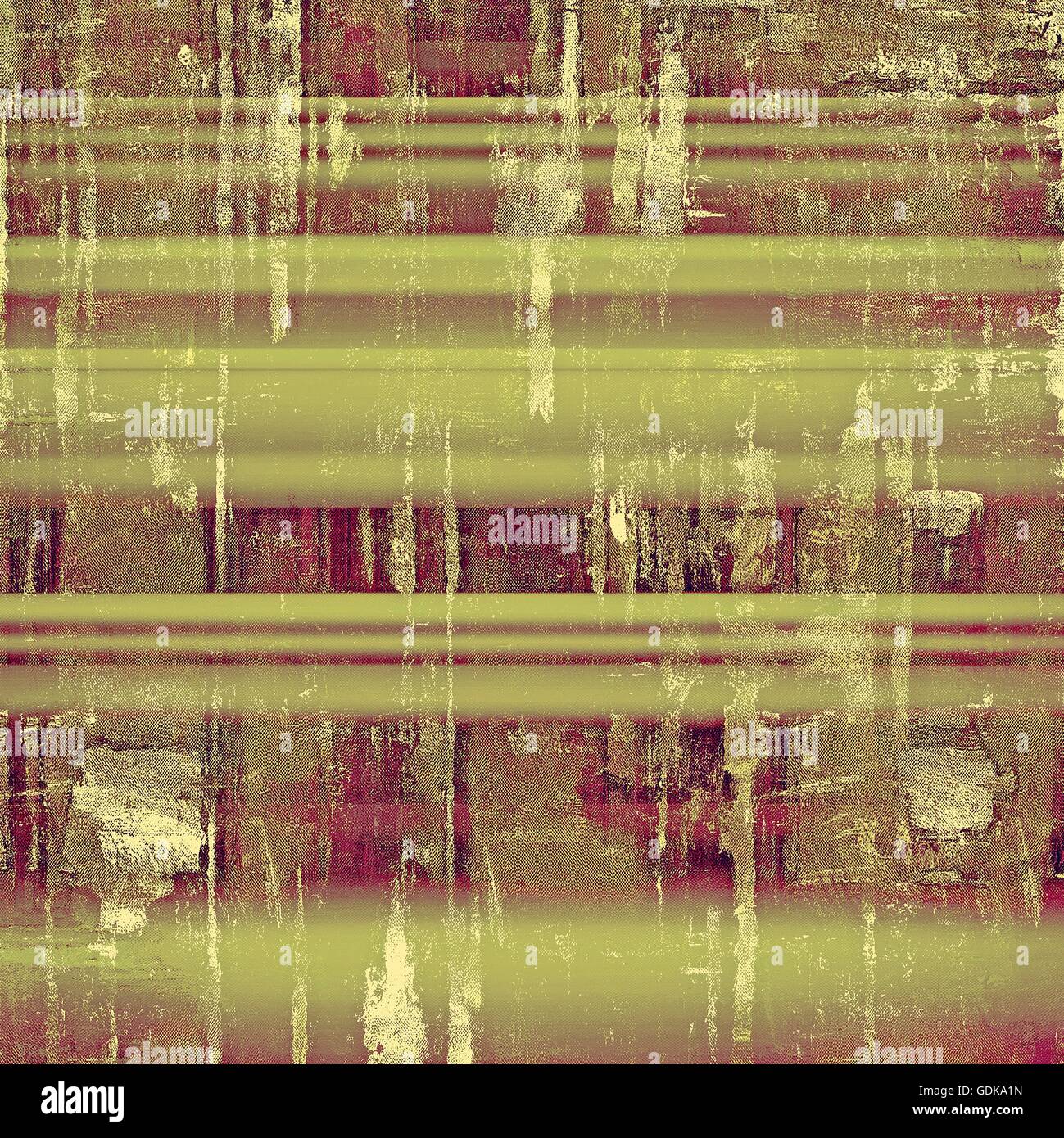 Abstract faded retro background or shabby texture with vintage style ...