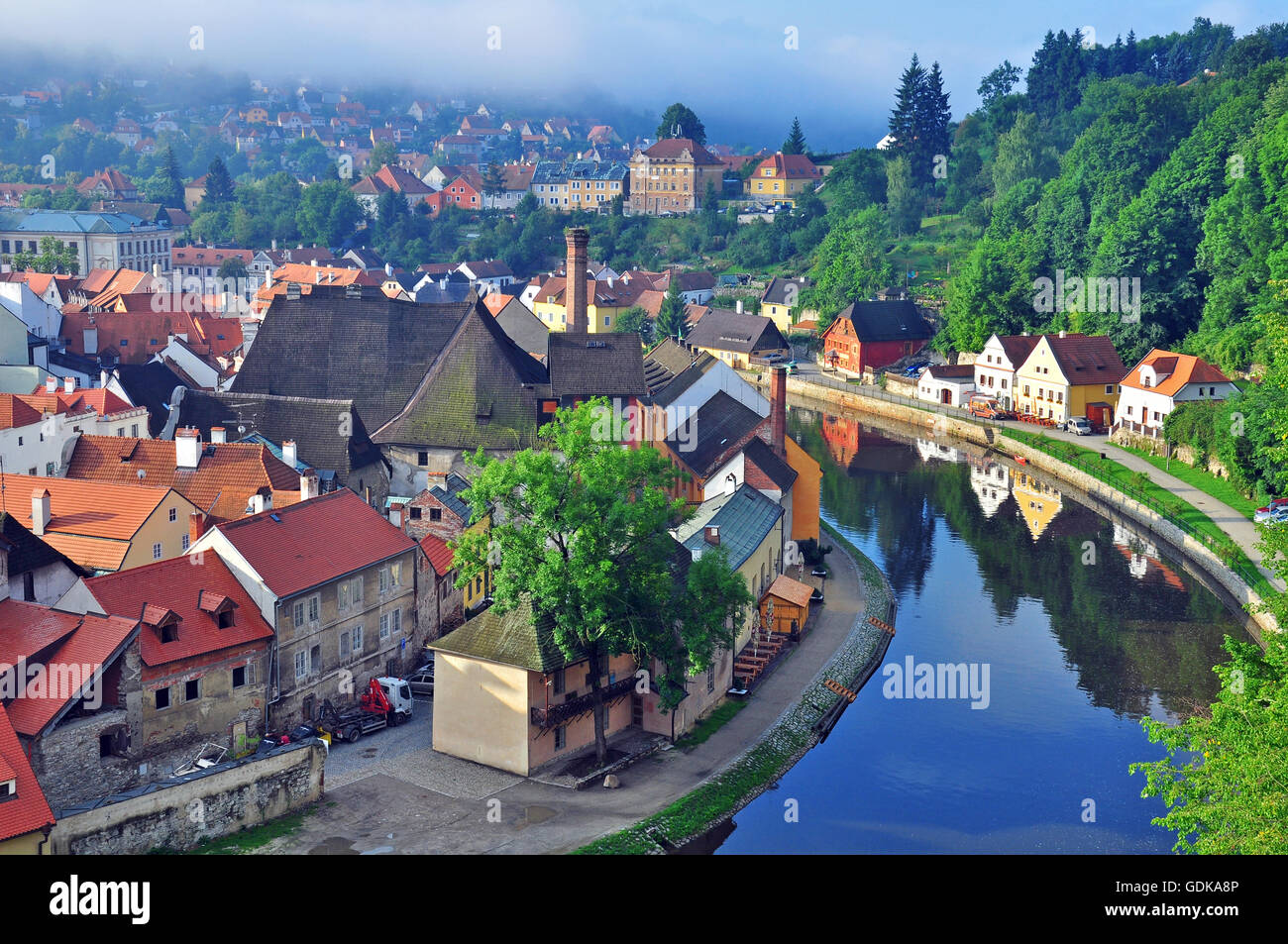 Cesky krumlov panorama hi-res stock photography and images - Alamy