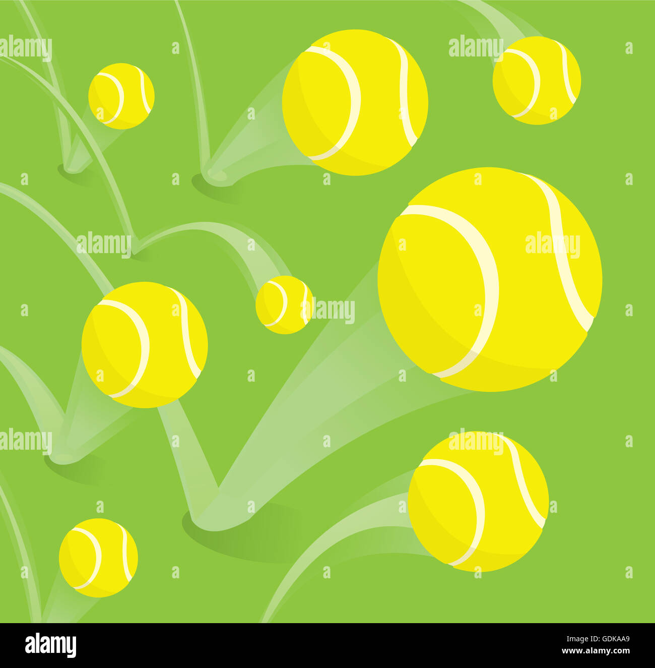 Bouncing ball illustration hi-res stock photography and images - Alamy