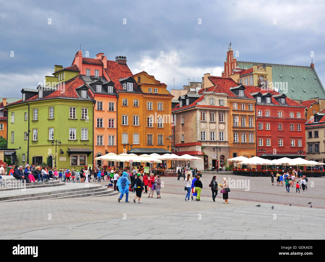 Warsaw the capital and largest city of poland hi-res stock photography ...