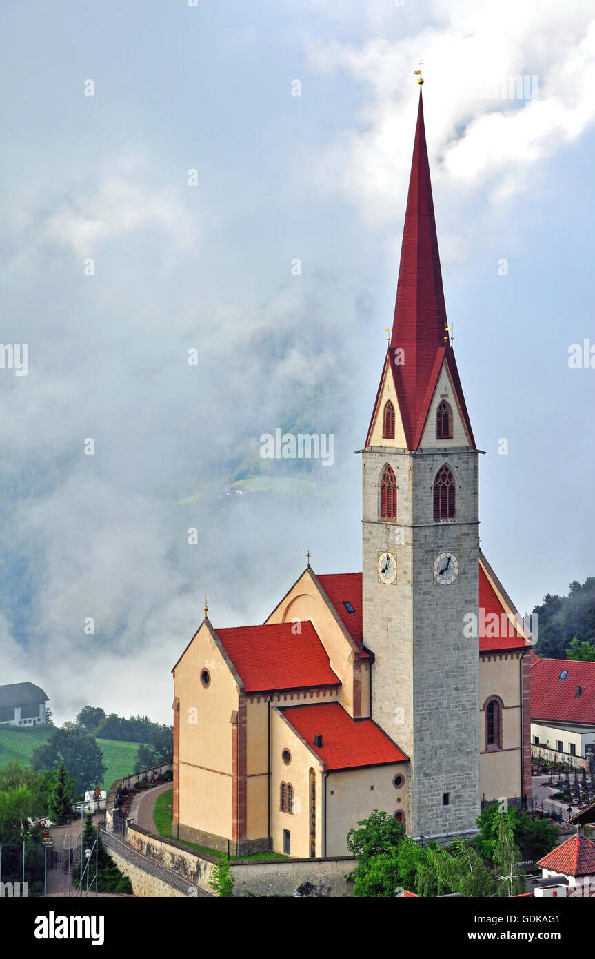 Beautiful church in Alps Stock Photo - Alamy