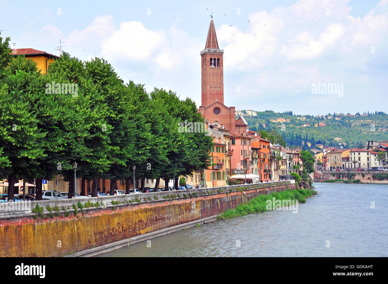 Skyline verona hi-res stock photography and images - Alamy