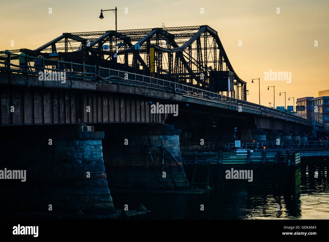 Charlestown Bridge Boston High Resolution Stock Photography and Images ...