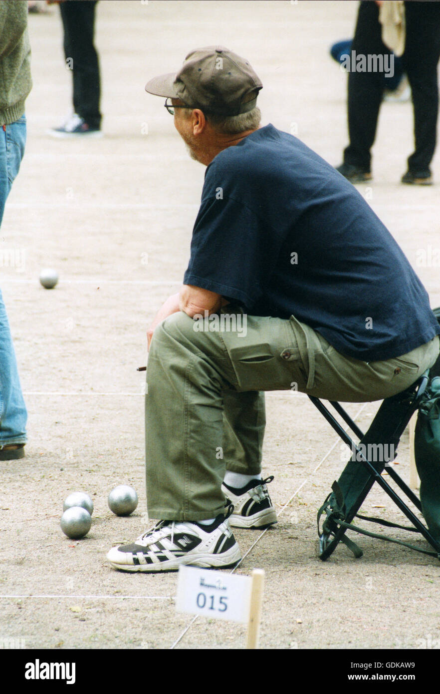 Petanque hi-res stock photography and images - Alamy