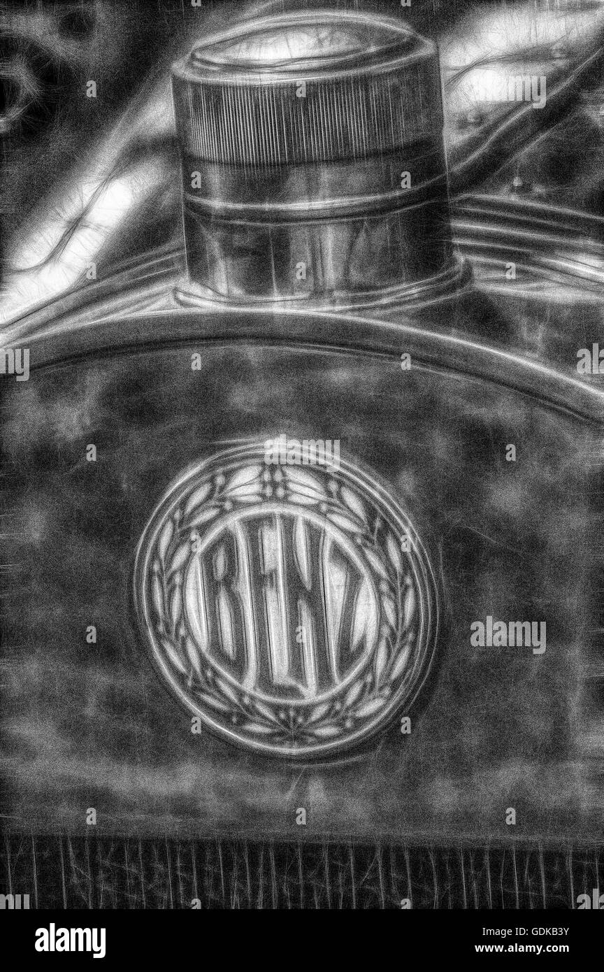 Illustrations karl benz Black and White Stock Photos & Images - Alamy