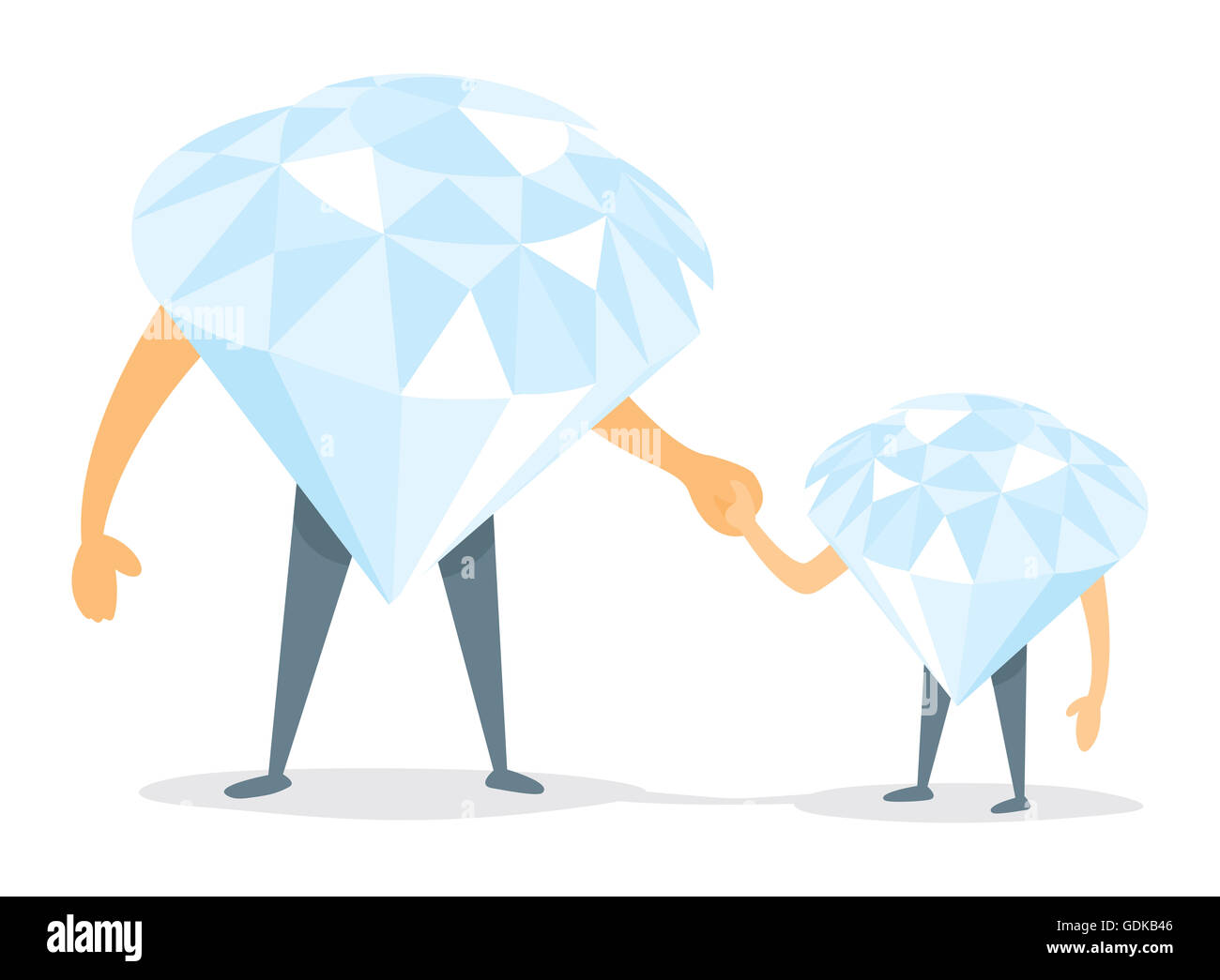 Role model cartoon hi-res stock photography and images - Alamy