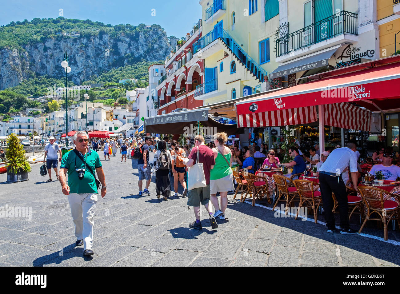 Capri bars hi-res stock photography and images - Alamy