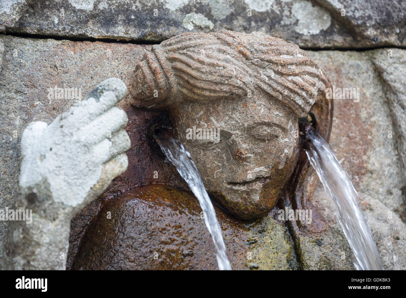Fountain of the Five Wounds of Christ and the senses of sight, smell ...