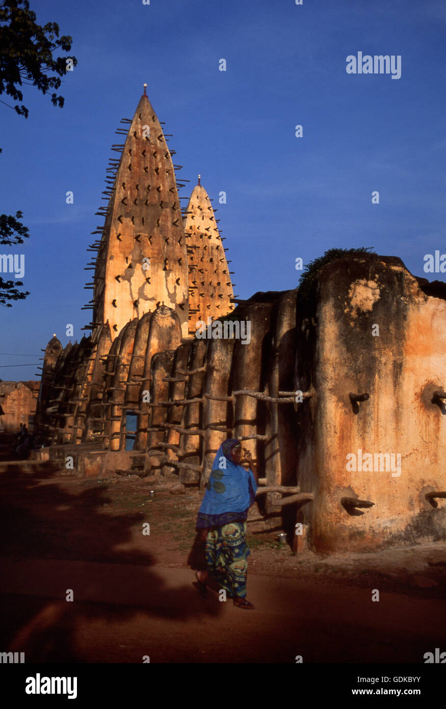 The grand Mosque of Bobo-Dioulasso was built in 1880. Burkina Faso ...