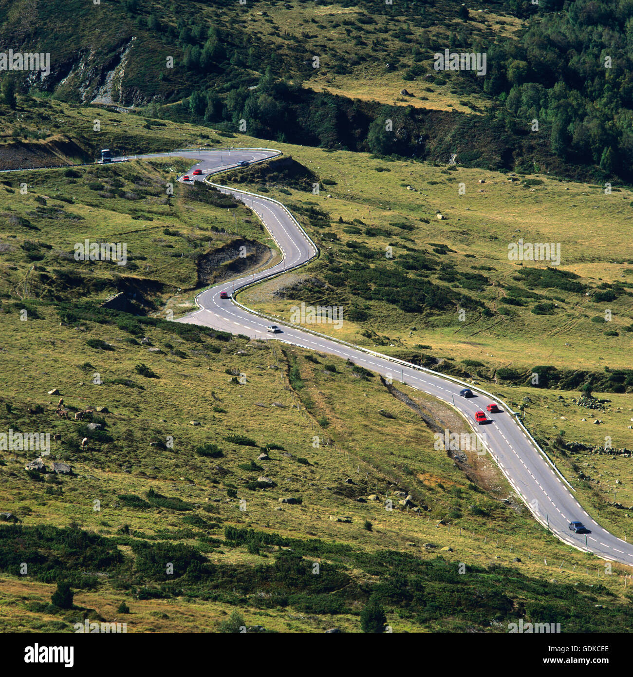Windy field in france hi-res stock photography and images - Alamy