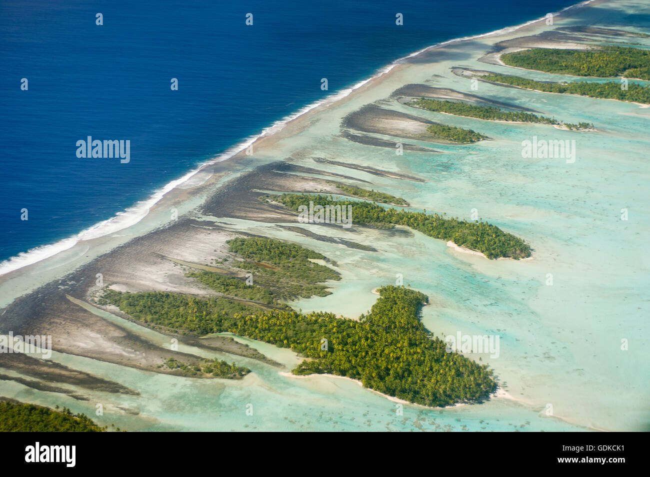 Rangiroa atoll, French Polynesia, Pacific Ocean Stock Photo - Alamy