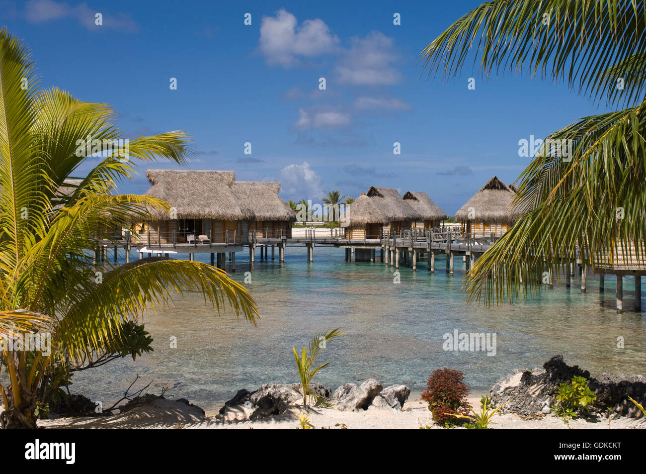 Pearl Beach Resort, Tikehau coral atoll, Tuamotu Archipelago, French ...