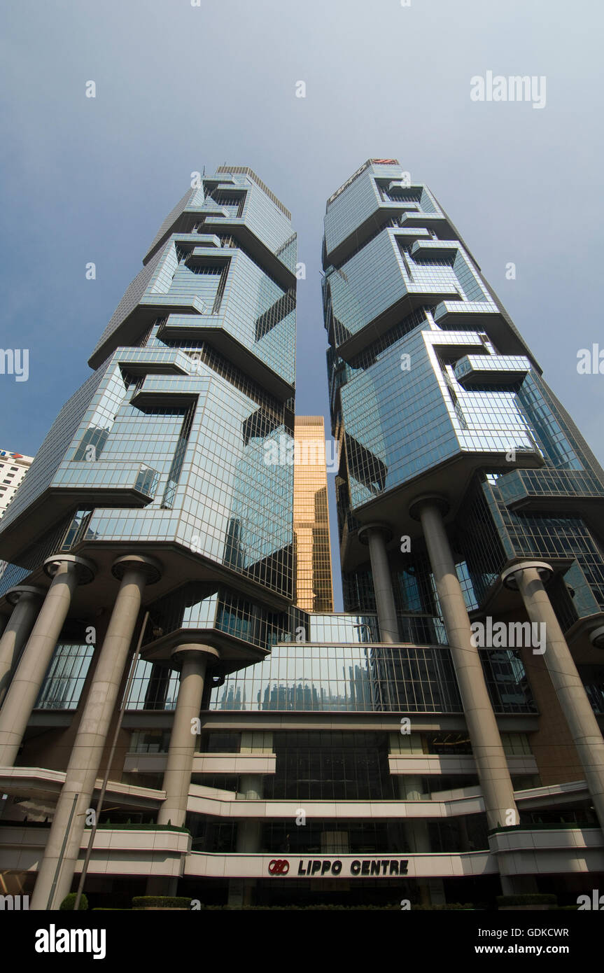 Lippo centre from hong kong hi-res stock photography and images - Alamy