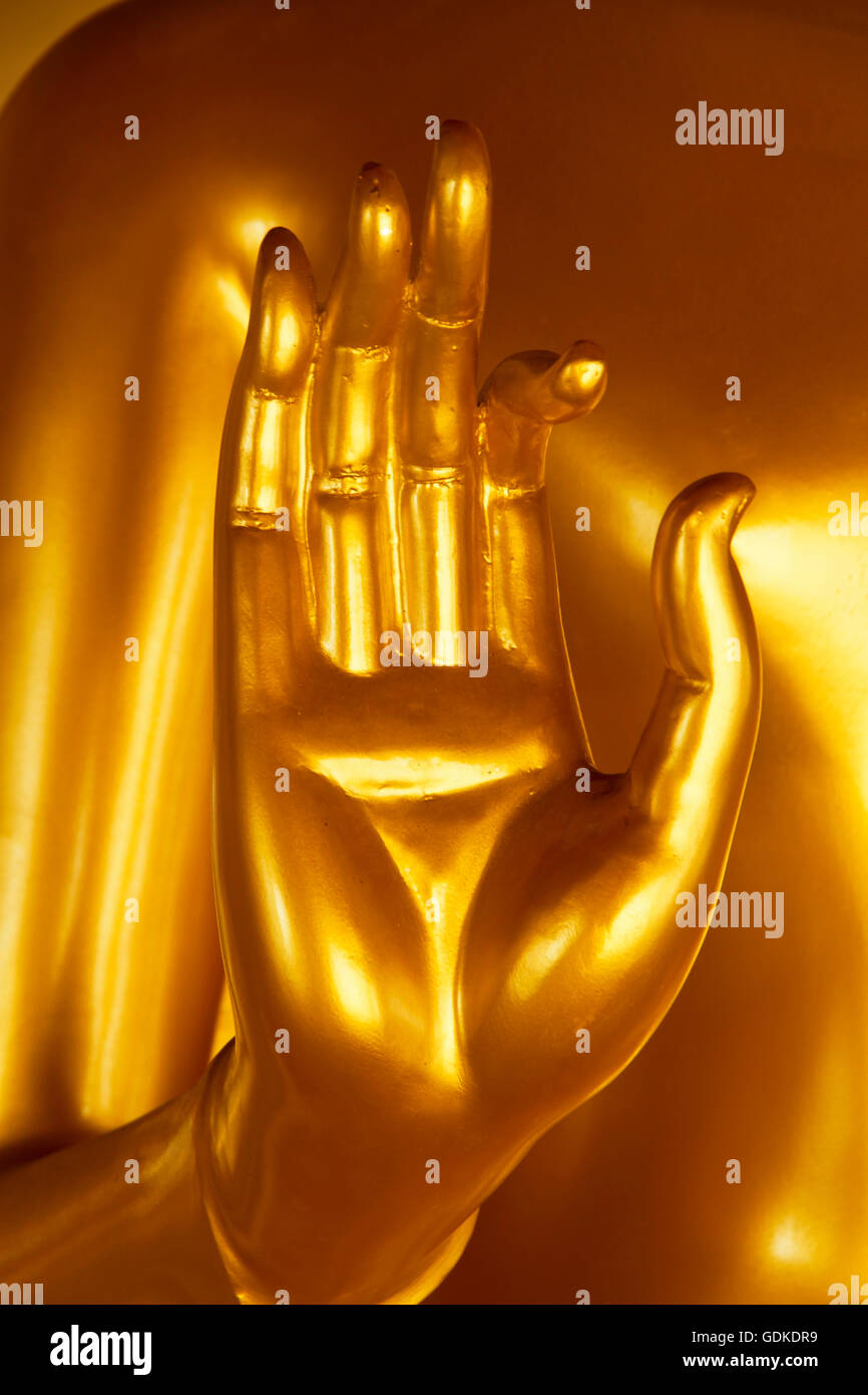 Buddhists feel calm. When you make crepe Buddha Stock Photo - Alamy