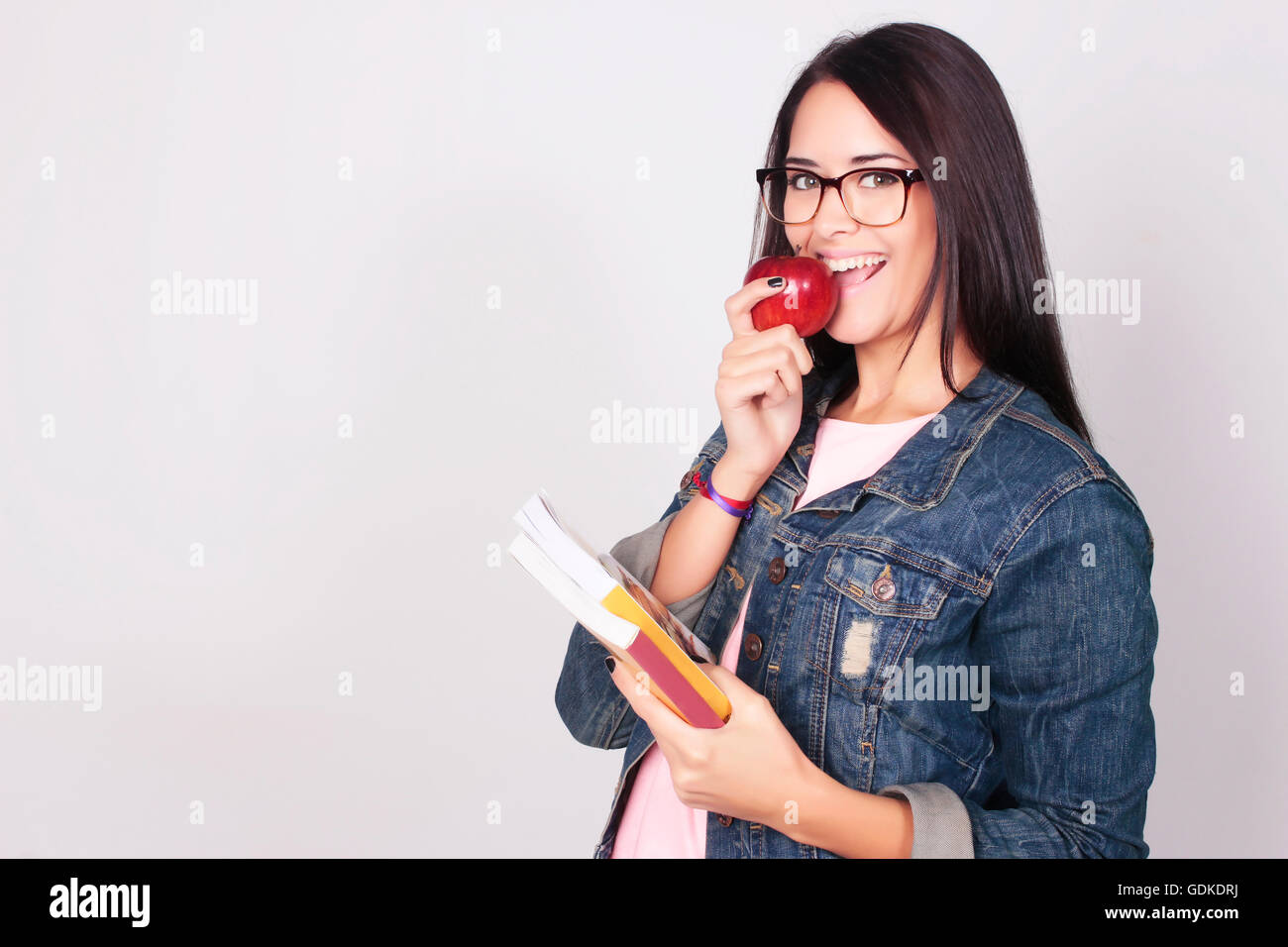 College Student Carrying Books High Resolution Stock Photography and ...