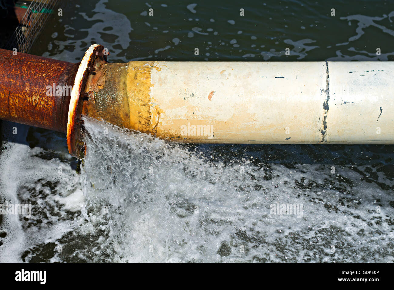 Ruptured pipe hi-res stock photography and images - Alamy