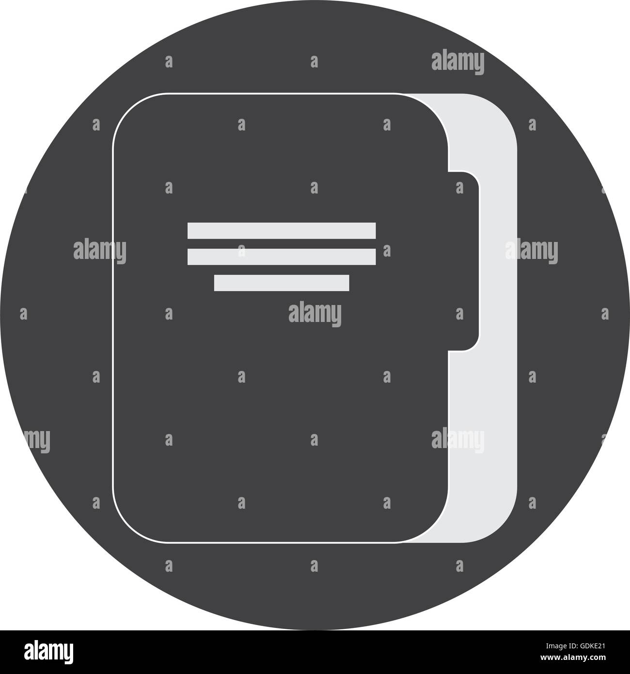 file object icon Stock Vector Image & Art - Alamy