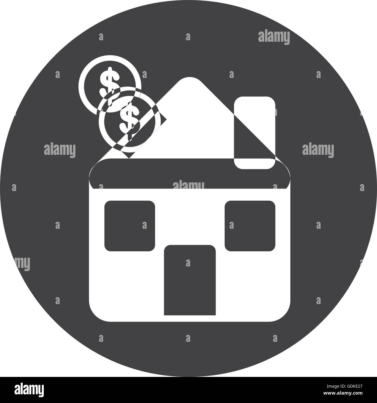 money house icon Stock Vector Image & Art - Alamy