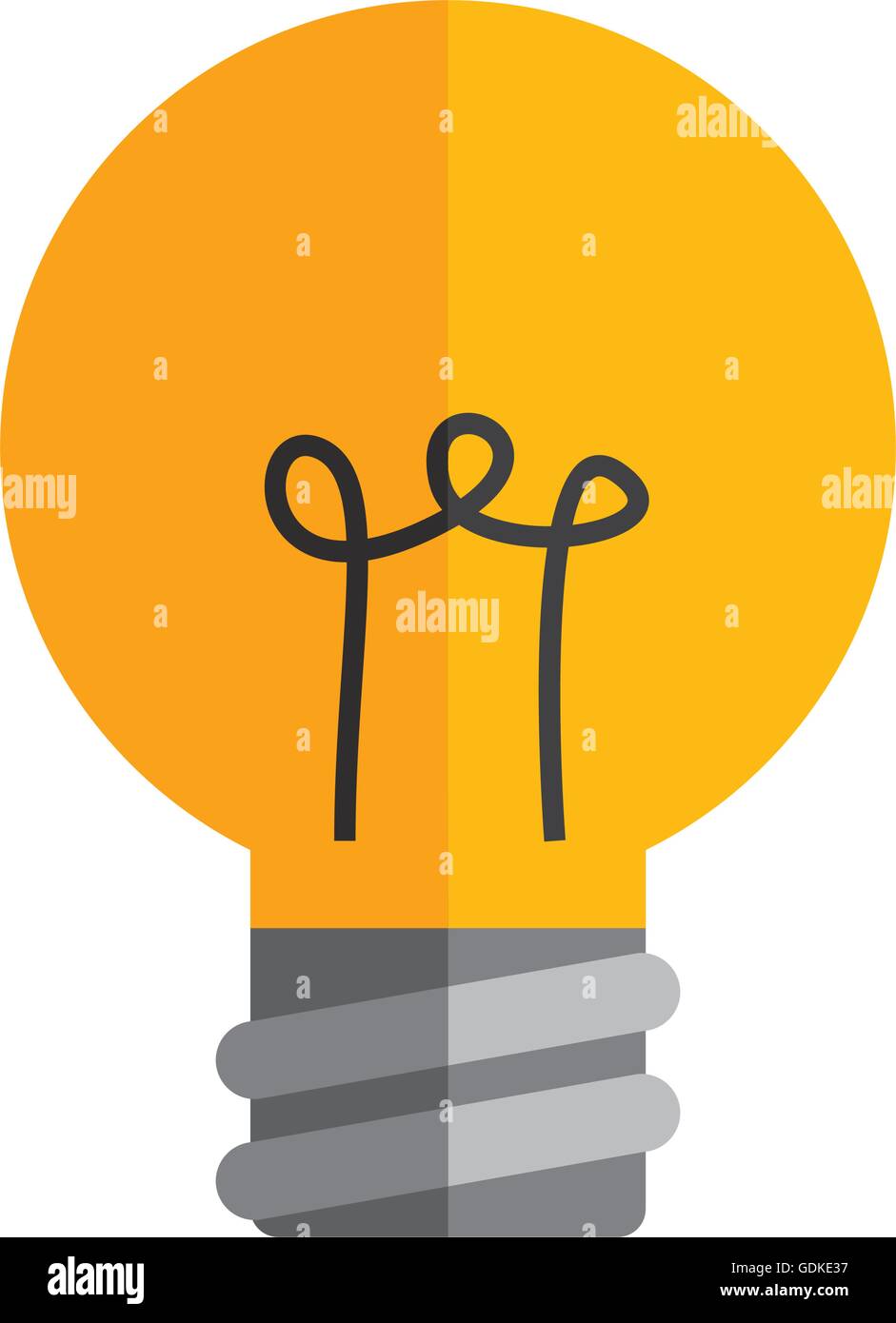 bulb object icon Stock Vector Image & Art - Alamy