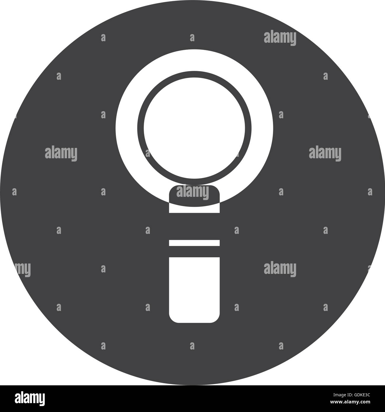 magnifying glass icon Stock Vector Image & Art - Alamy