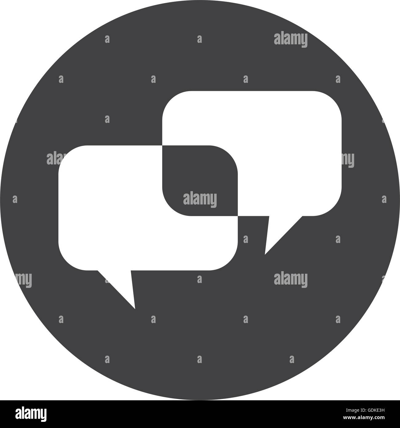 ballon talk icon Stock Vector Image & Art - Alamy