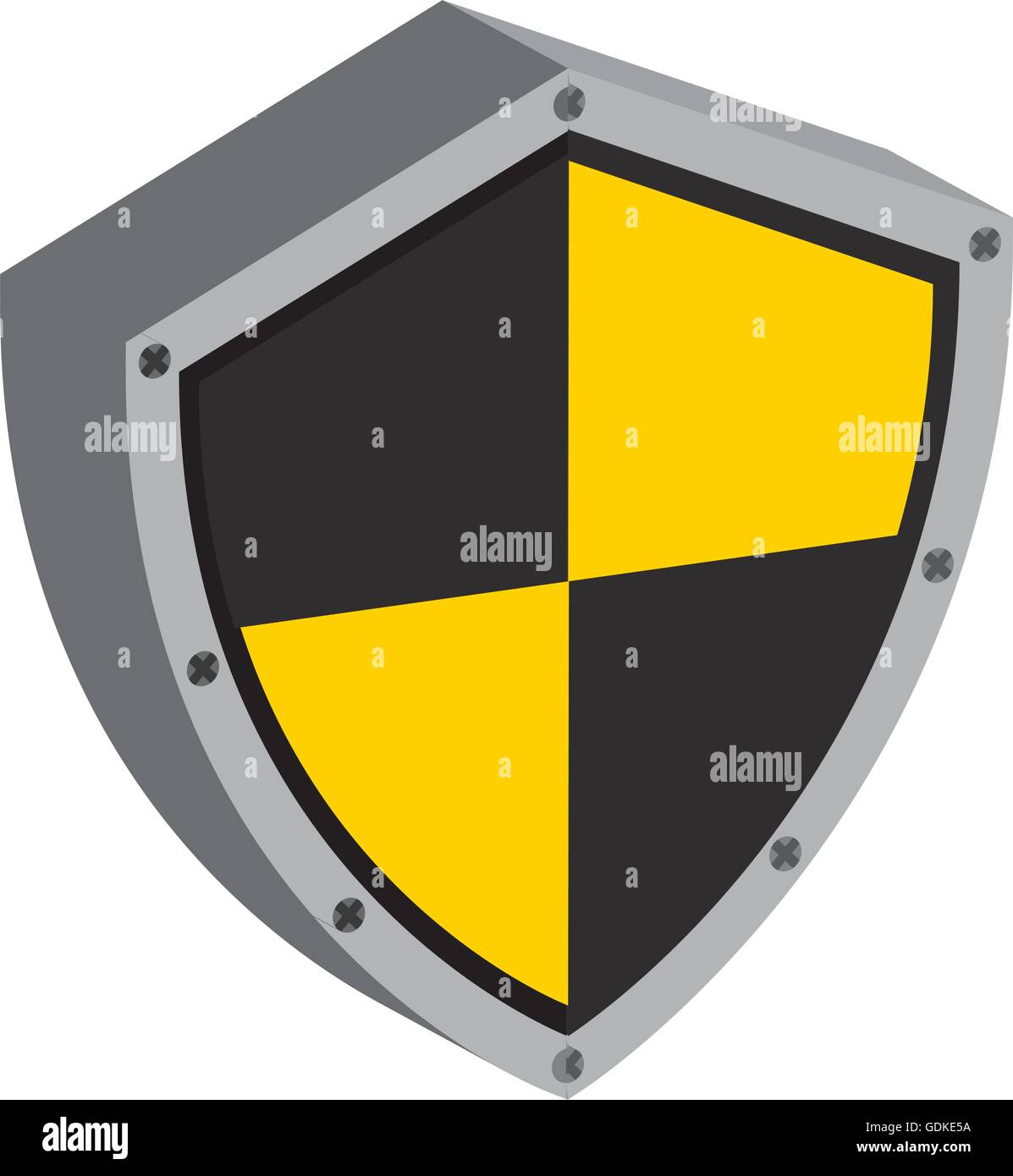 shield object icon Stock Vector Image & Art - Alamy