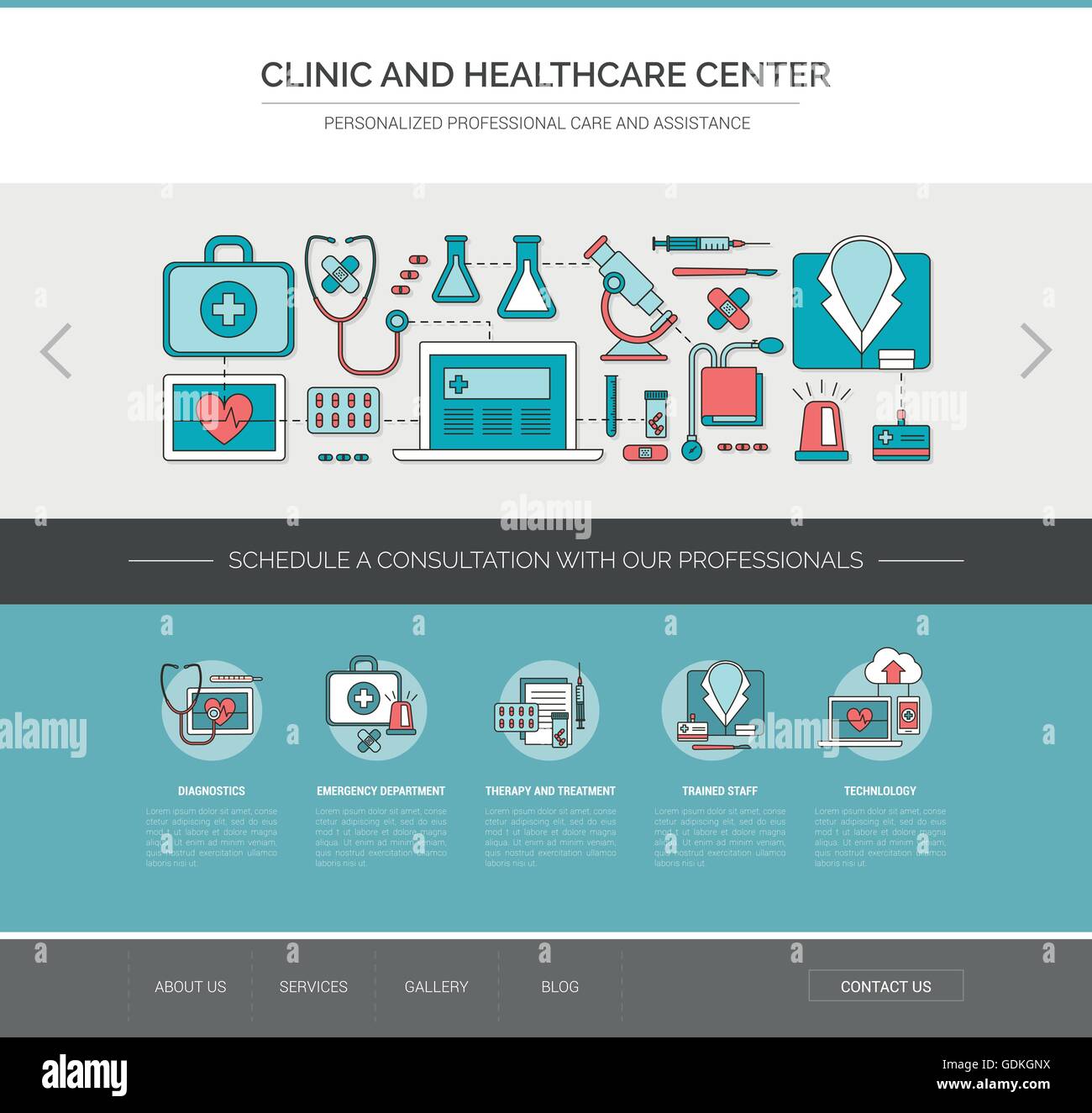 Medical template hi-res stock photography and images - Alamy