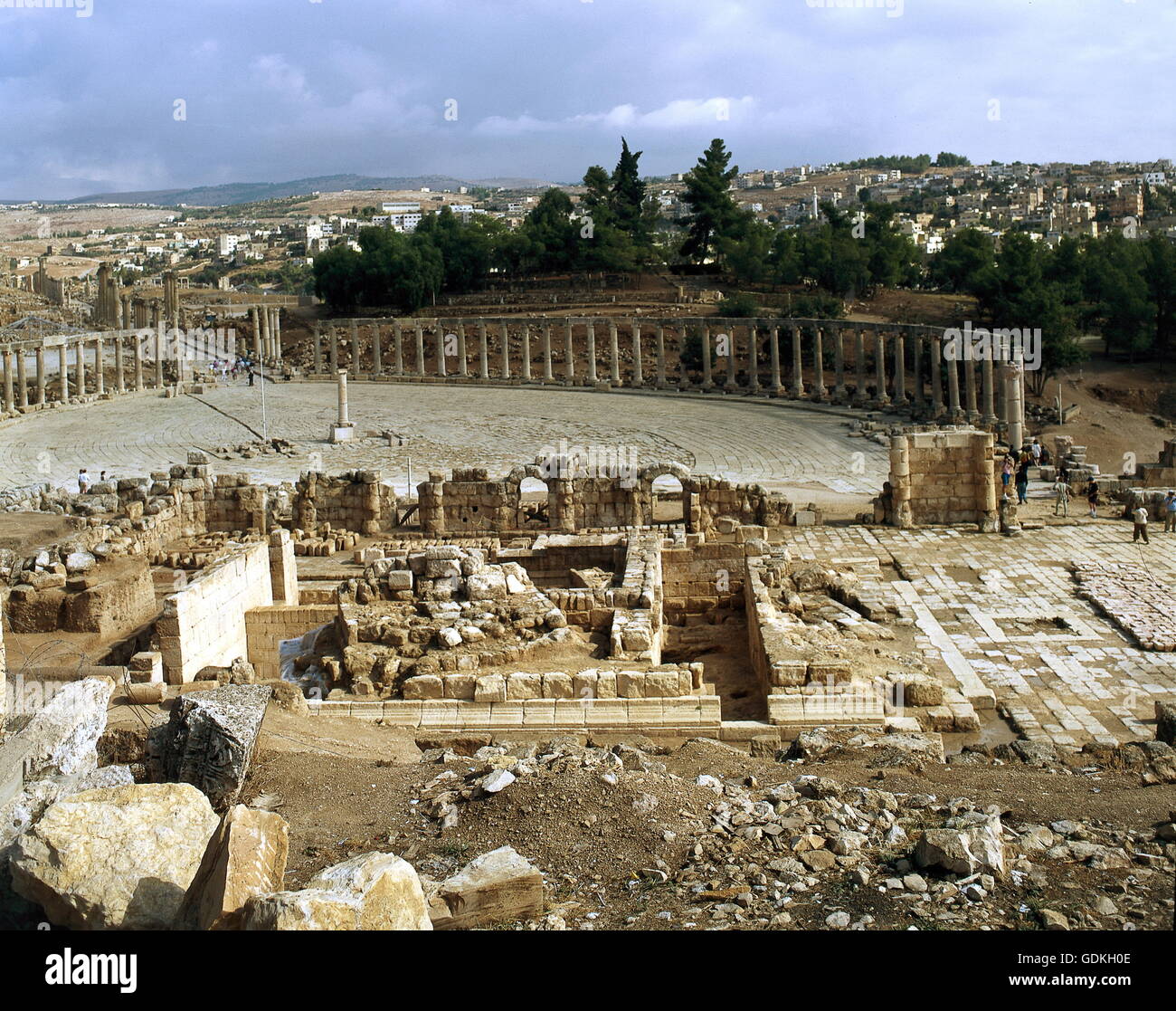 geography / travel, Jordan, Jerash, Roman city Gerasa, built: 2nd /3rd ...