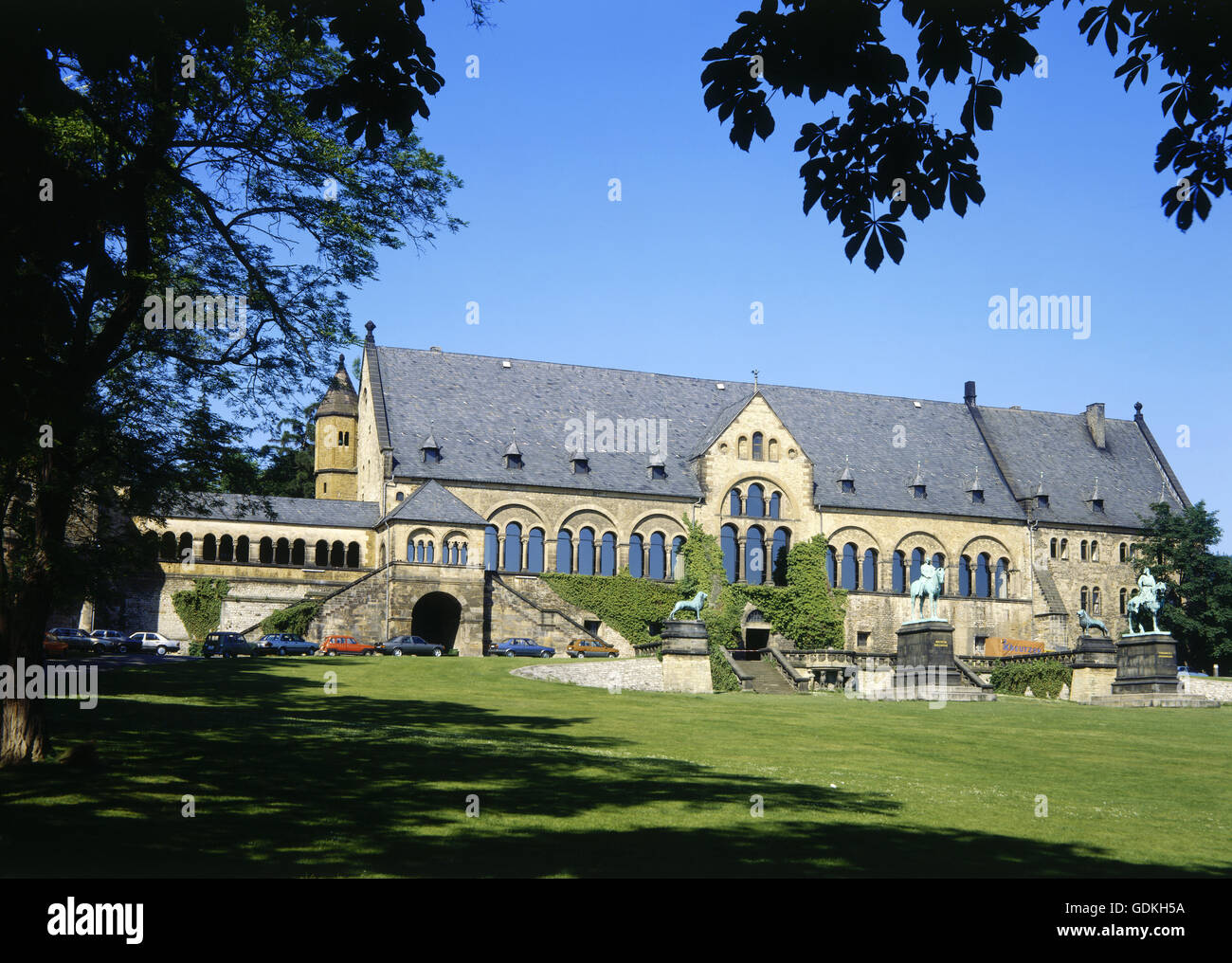 geography / travel, Germany, Lower Saxony, Goslar, building, imperial ...