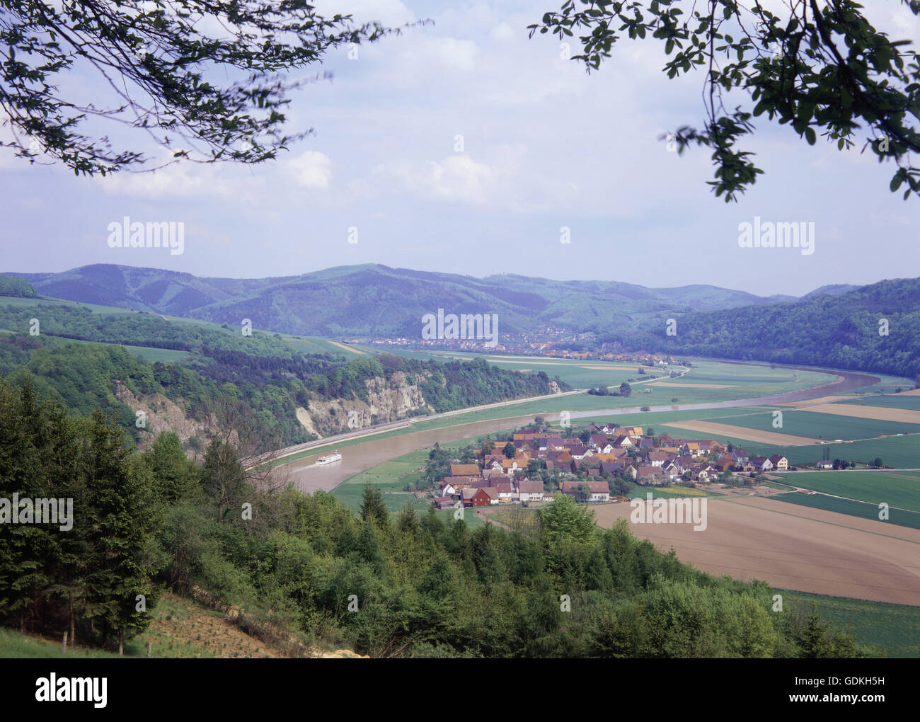 geography / travel, Germany, Lower Saxony, landscapes, Weser Hills ...