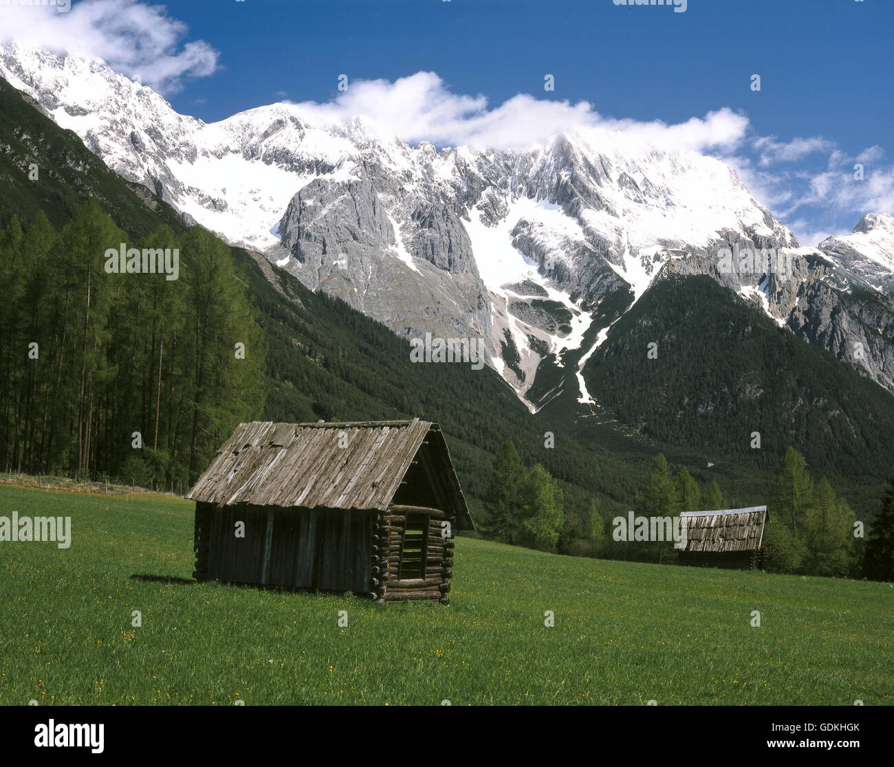geography / travel, Austria, Tyrol, landscape / landscapes, Mieminger ...