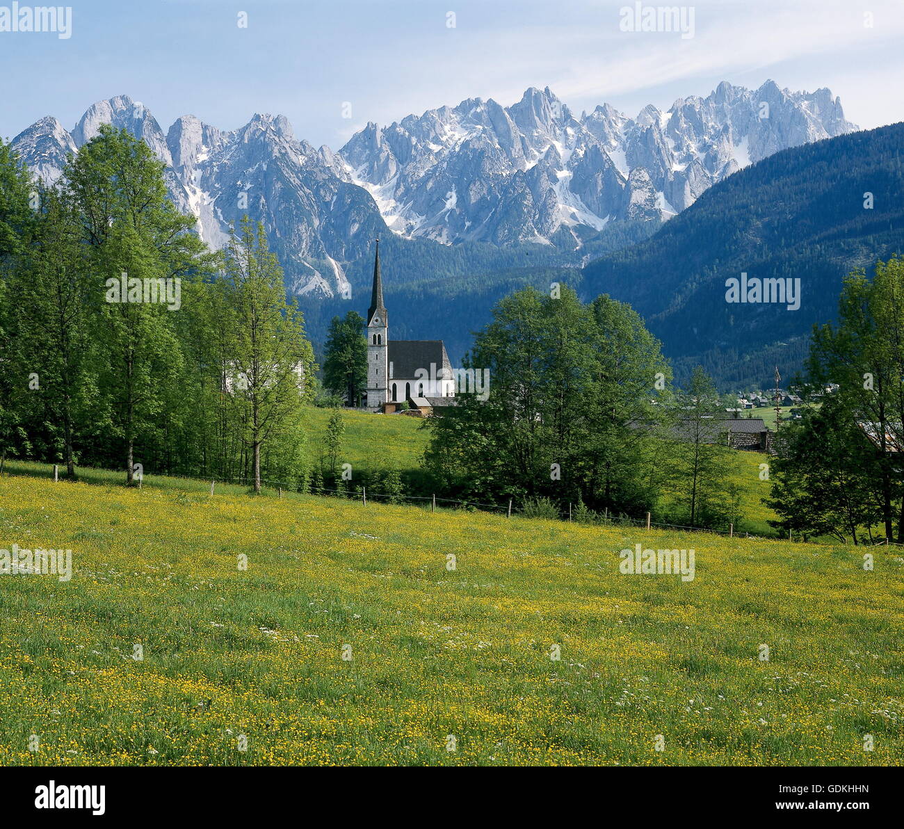 Dachstein spring gosau austria hi-res stock photography and images - Alamy