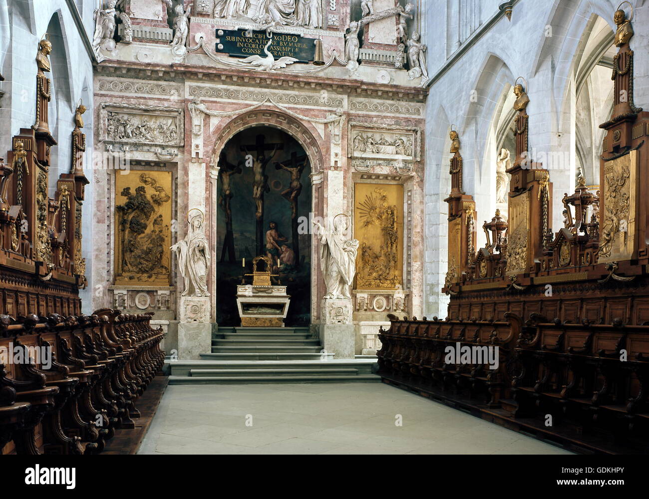 An interior view of monks house hi-res stock photography and images - Alamy