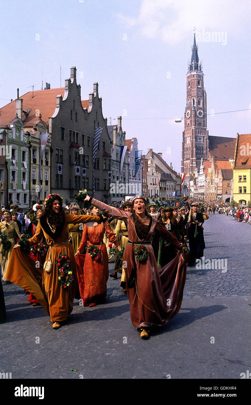 Medieval wedding bavaria hi-res stock photography and images - Alamy