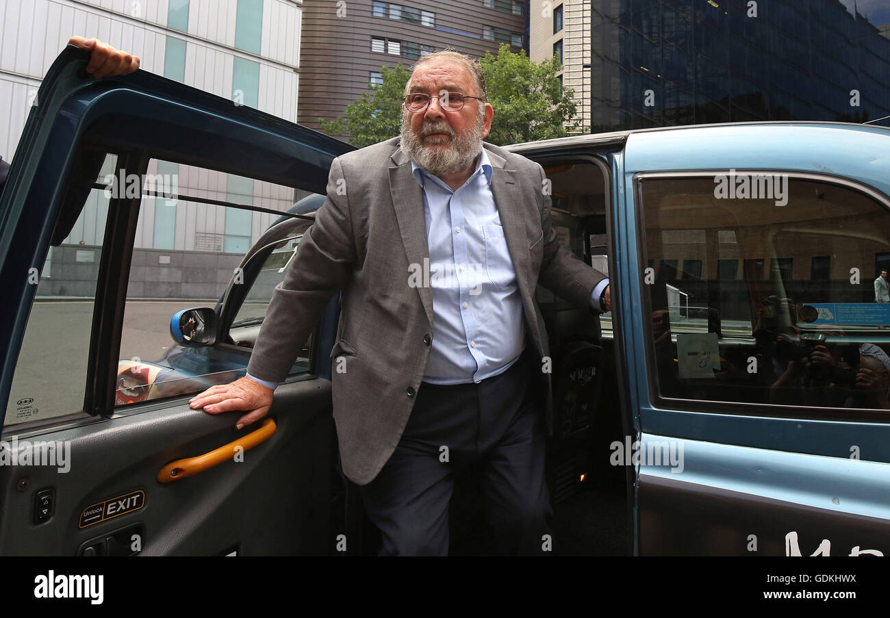 Lord Hanningfield, real name Paul White, arrives at Southwark Crown ...