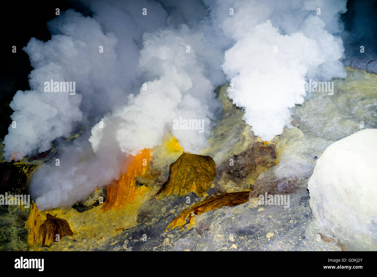 Ijen volcano, East Java, Indonesia, January 2016 Stock Photo - Alamy