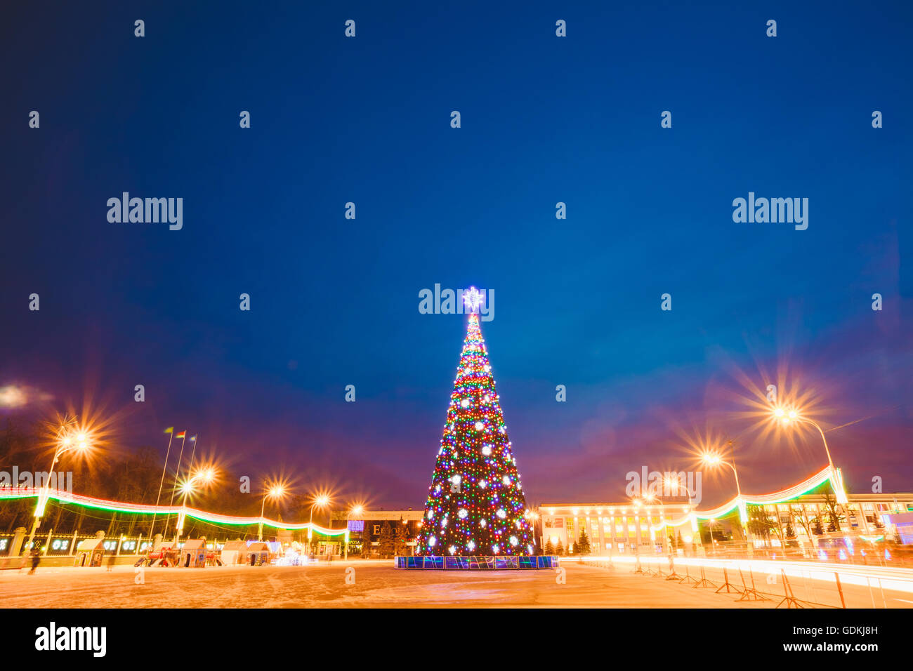 Holiday illumination on main hi-res stock photography and images - Alamy