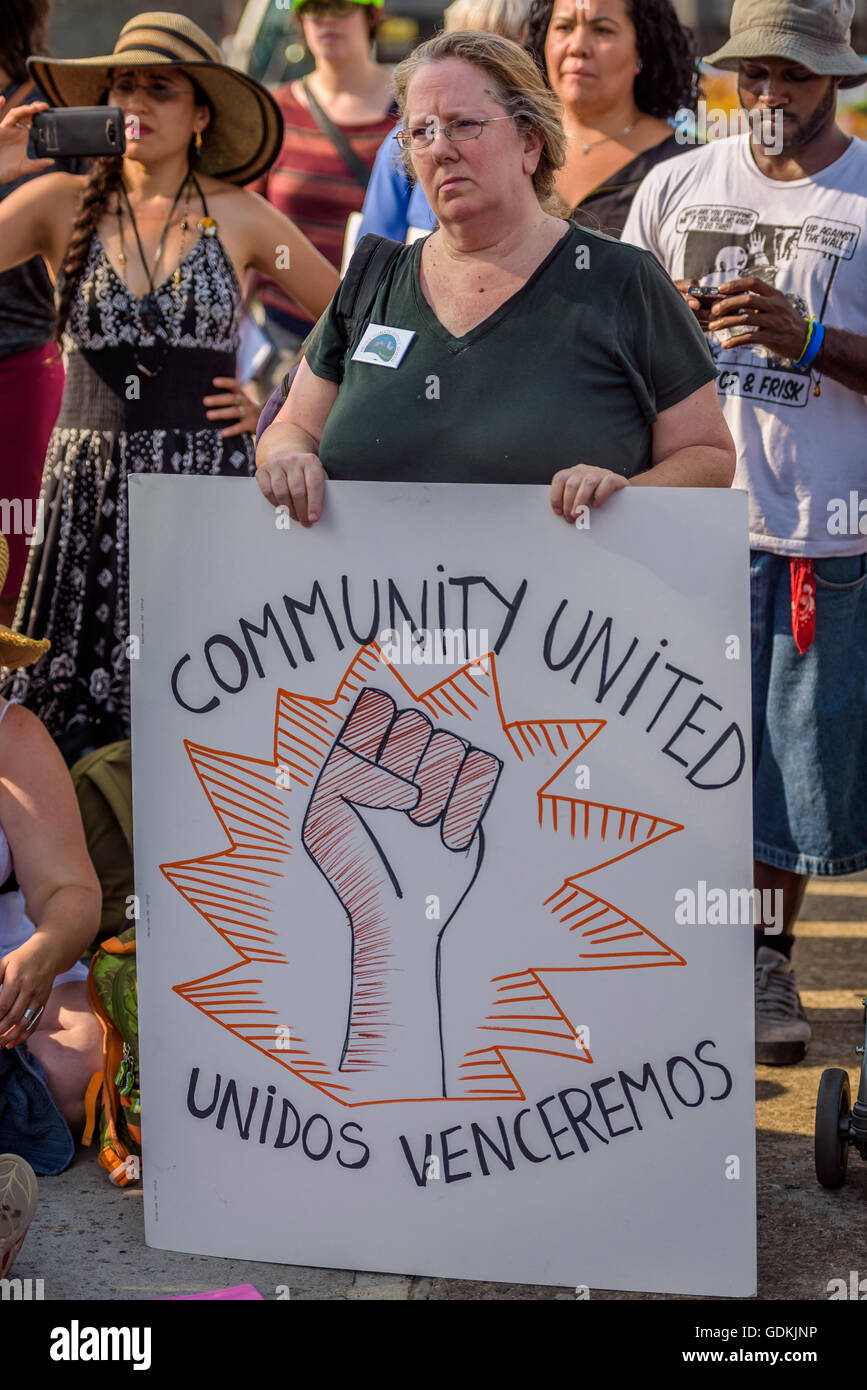 On the second anniversary of the death of Eric Garner by NYPD officer ...