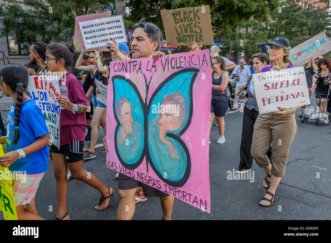 On the second anniversary of the death of Eric Garner by NYPD officer ...