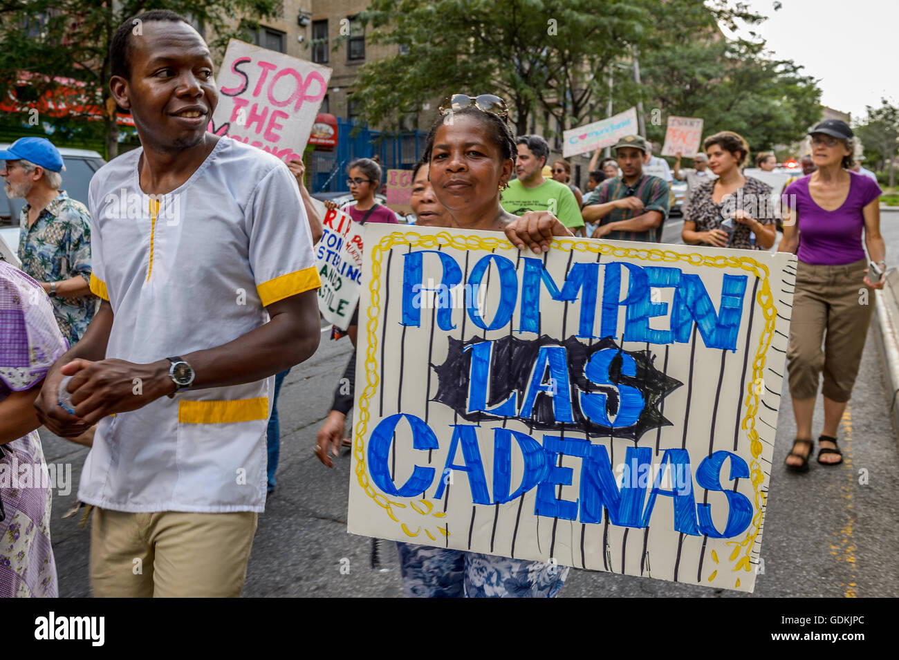 On the second anniversary of the death of Eric Garner by NYPD officer ...