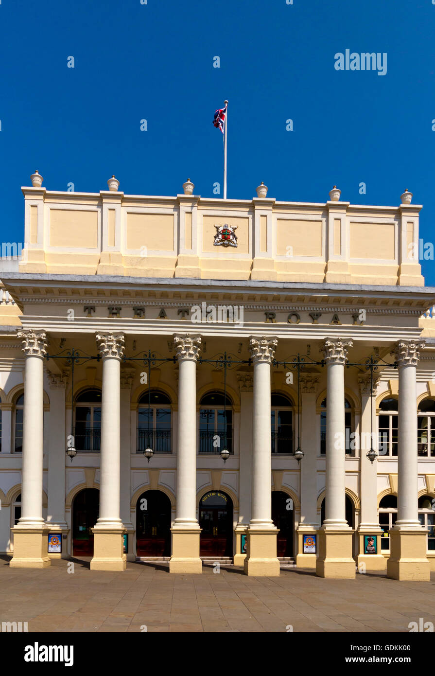 Theatre Royal Nottingham City Centre England UK built 1865 with classic ...