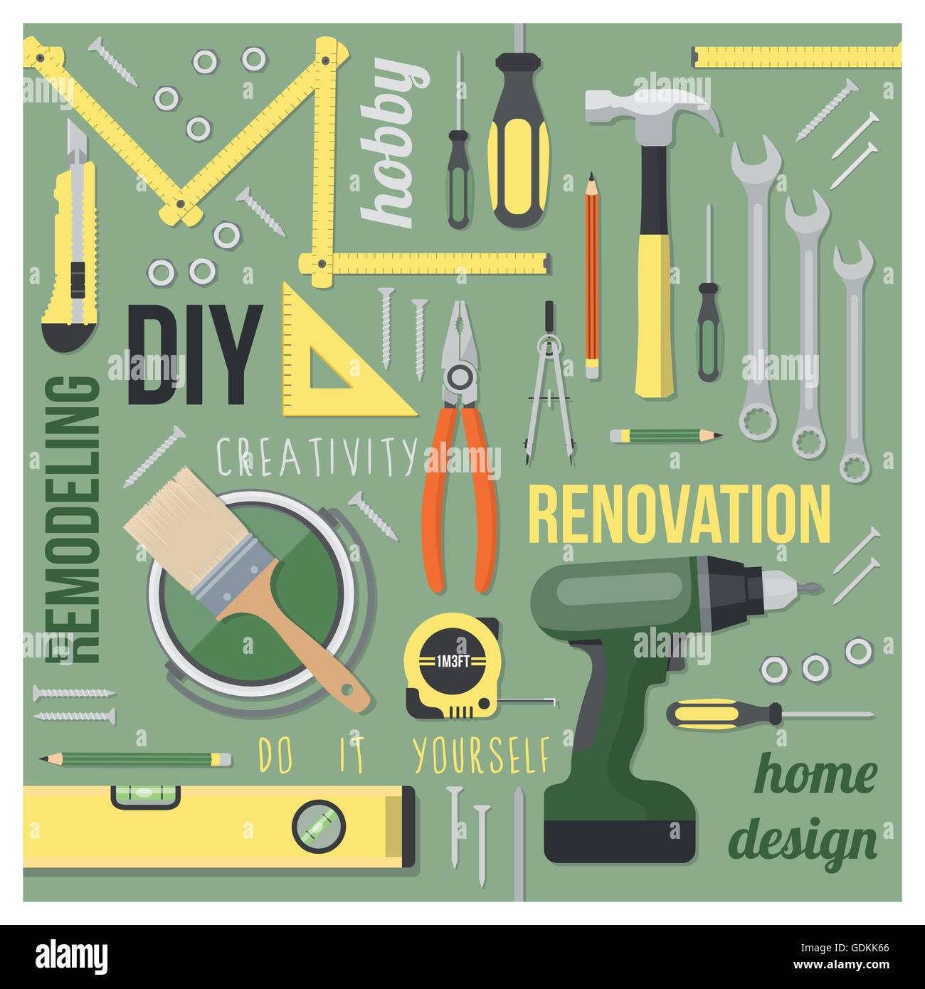 Toolbox text Stock Vector Images - Alamy