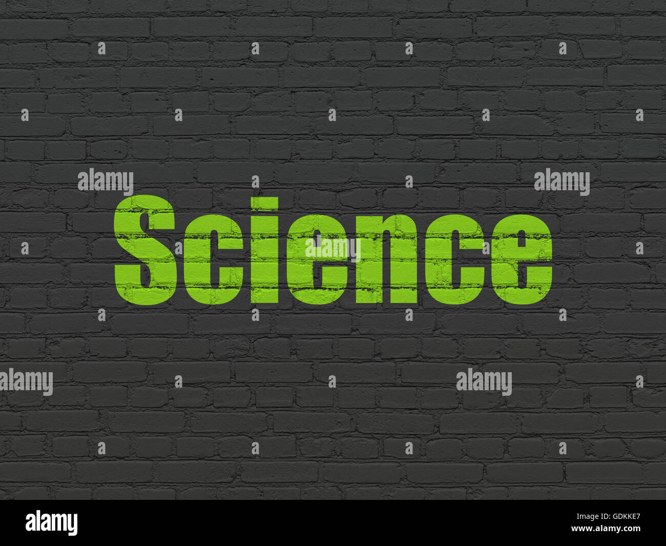 Science concept: Science on wall background Stock Photo - Alamy