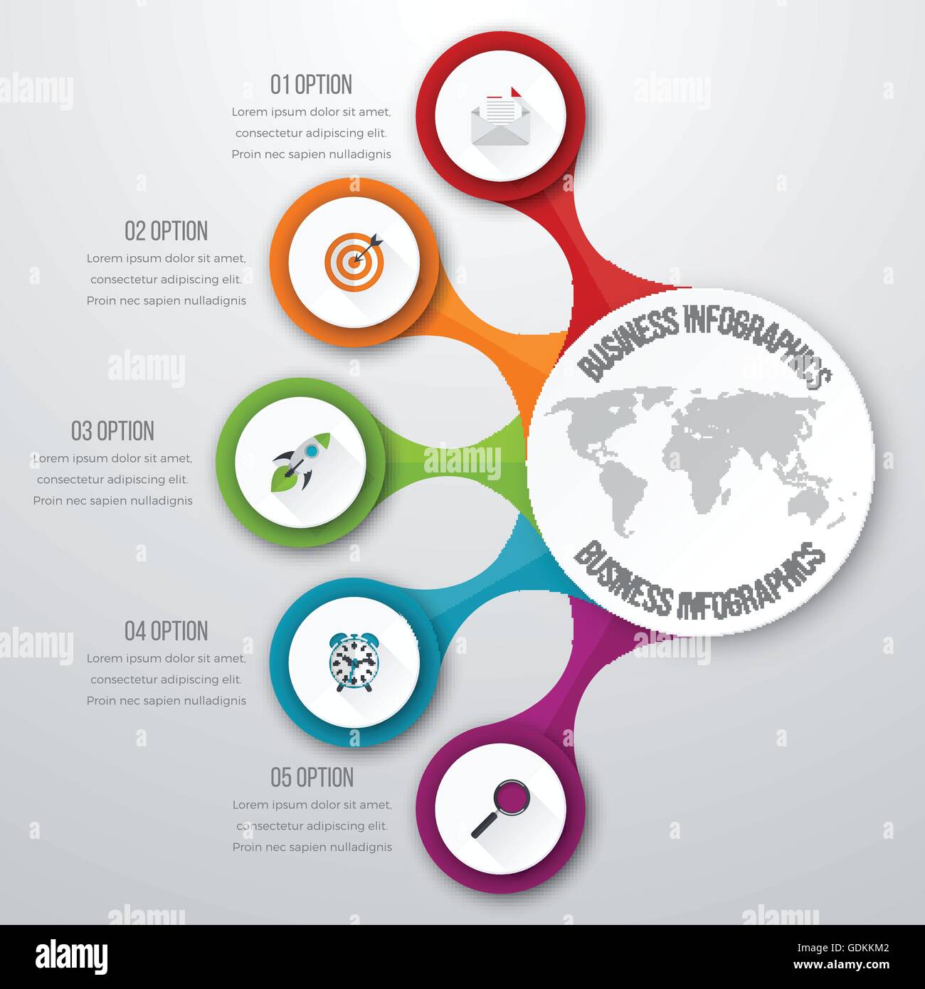 Timeline Vector 3d Infographic Stock Vector Image & Art - Alamy