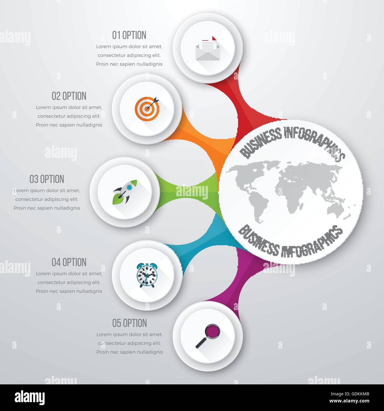 Timeline Vector 3d Infographic Stock Vector Image & Art - Alamy